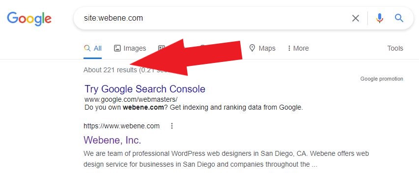 Google-search-index – Best San Diego Web Designer